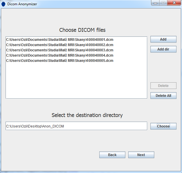 GitHub - krzysztof-szewczyk/DicomAnonymizer: Java 8, JDBC, Swing