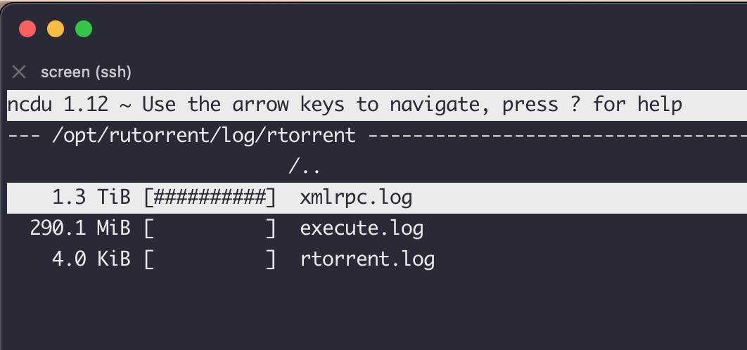 large xmlrpc.log · Issue #462 · Cloudbox/Cloudbox · GitHub