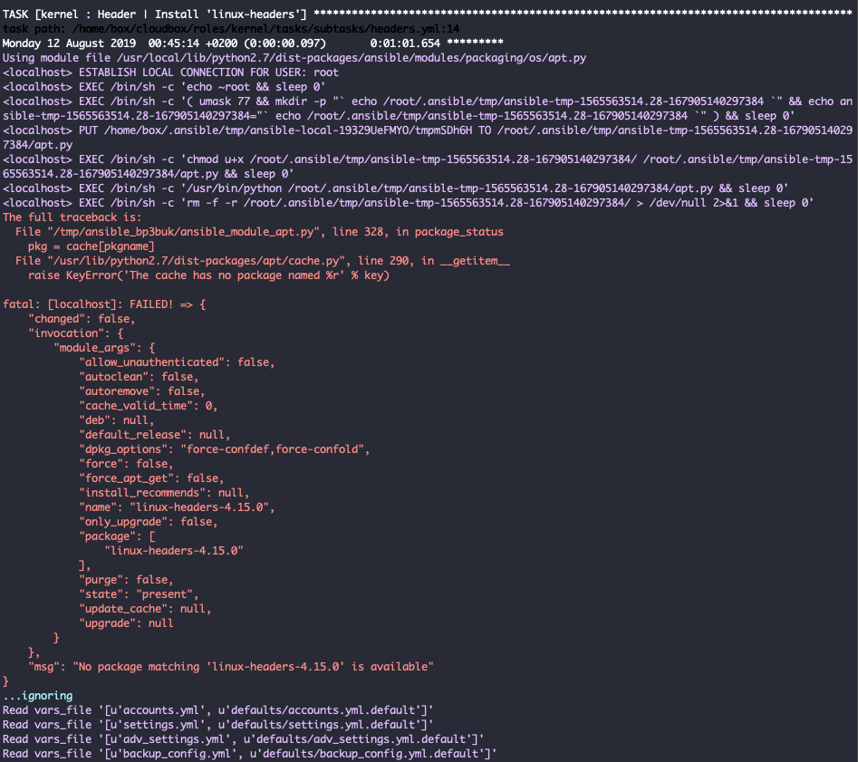 [BUG] AA · Issue #315 · Cloudbox/Cloudbox · GitHub