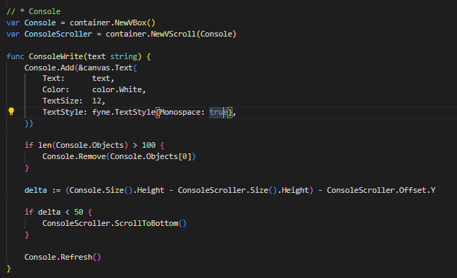 Ability to scroll to bottom with Entry widget · Issue #3590 · fyne-io ...