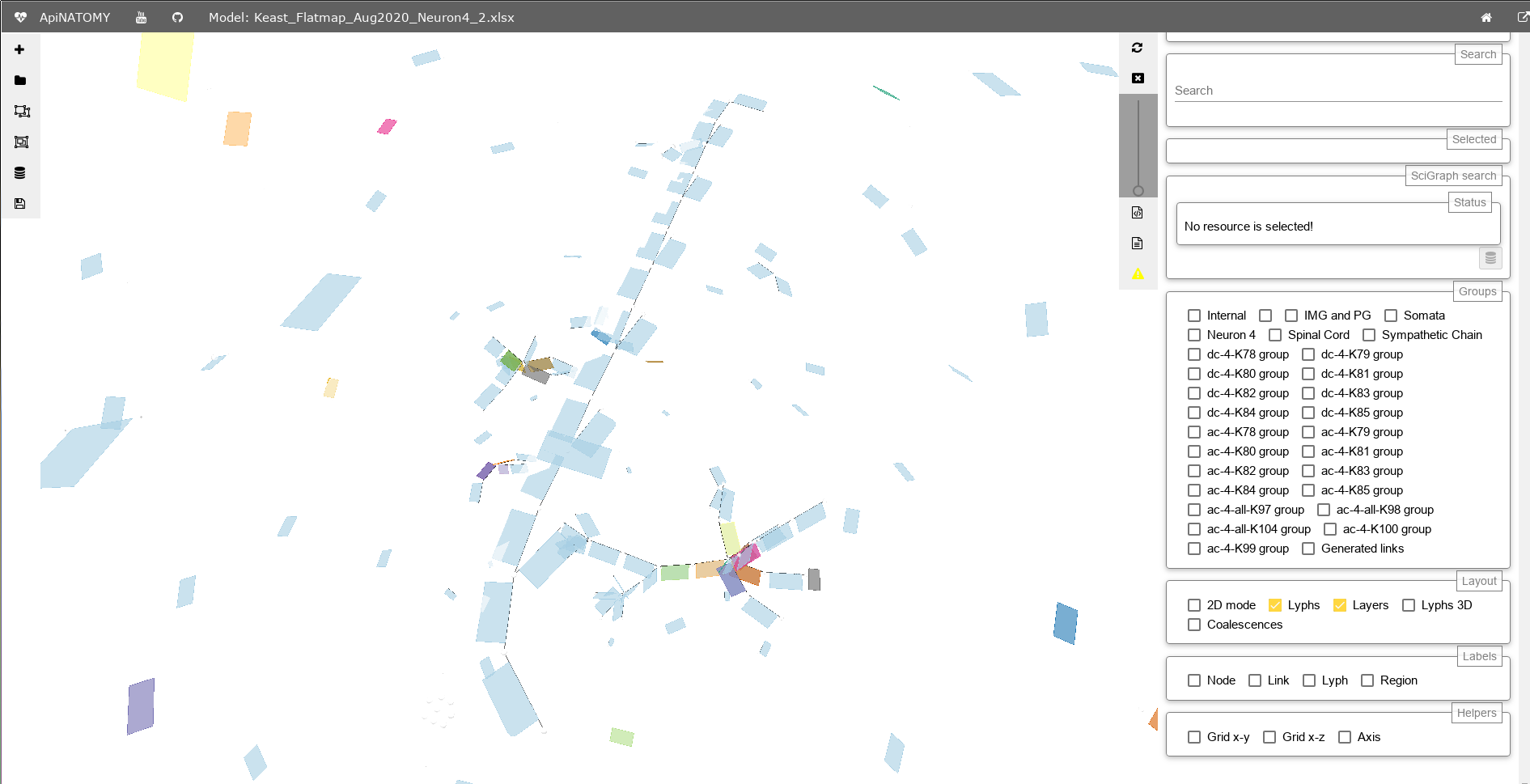 issue with grouping internal lyphs leads to a set of free lyphs that cannot be hidden · Issue ...