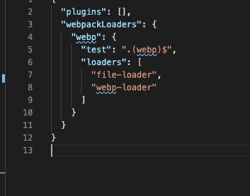 使用的npm init ice 并不支持webp格式的图片，并报错 · Issue #4369 · alibaba/ice · GitHub