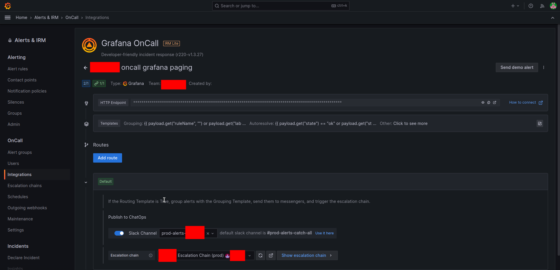 Maintenance notifiaction sended to catch-all slack channel · Issue #2891 · grafana/oncall · GitHub