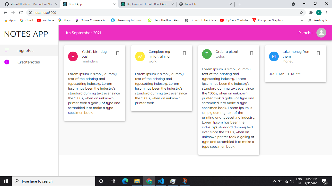 GitHub - shivs2000/React-Material-ui-Notes-app