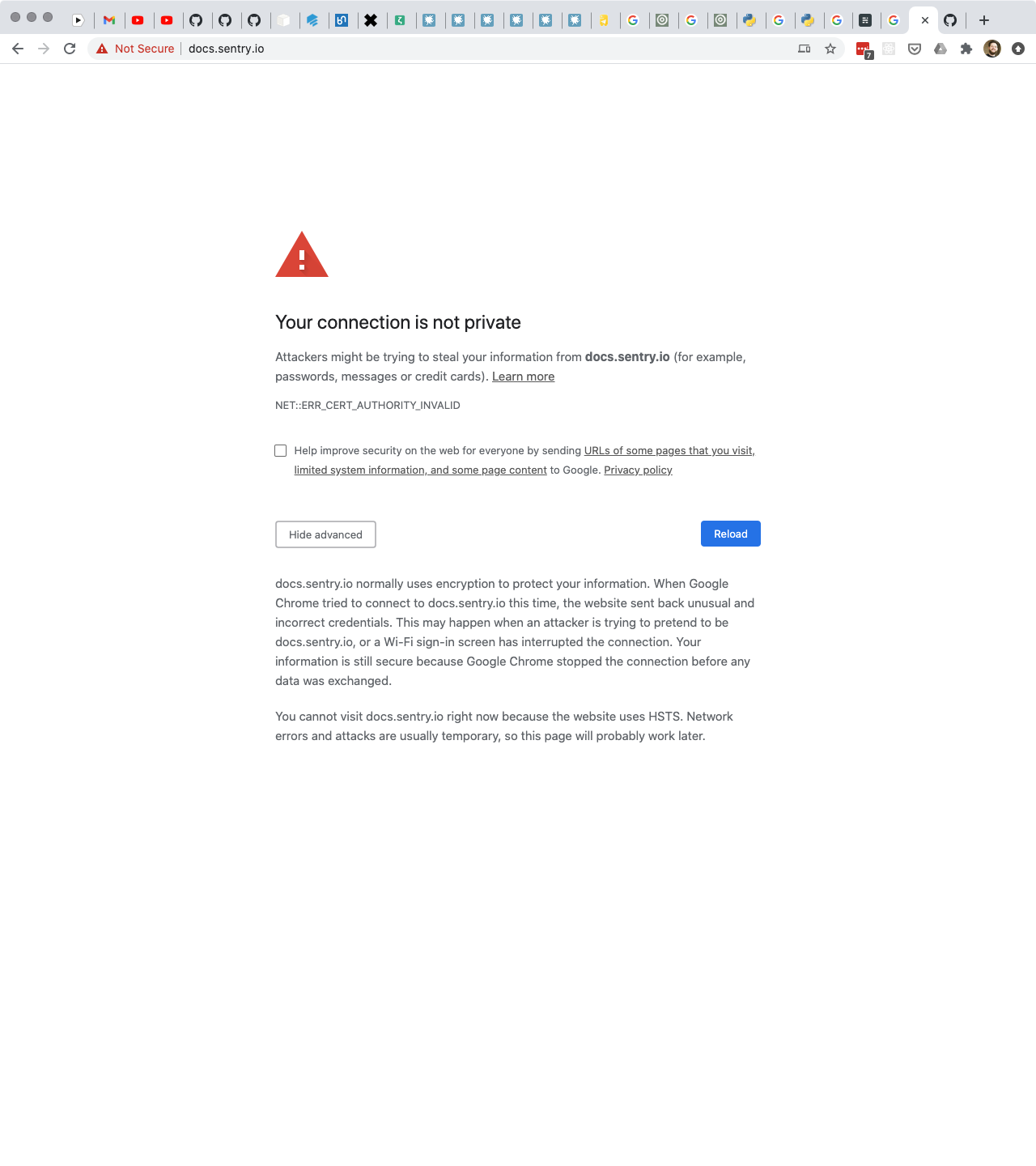 Invalid certificate for https://docs.sentry.io/ · Issue #2639 · getsentry/sentry-docs · GitHub