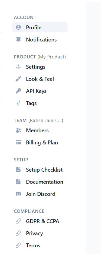 [BUG] Formbricks settings sidebar is not scrollable · Issue #1476 · formbricks/formbricks · GitHub