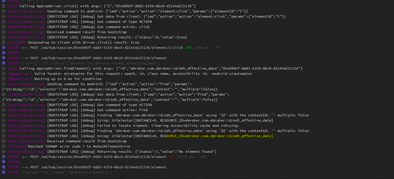 Appium Issue Not Able To Select Date · Issue 11319 · Appiumappium