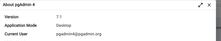 pgAdmin update notice linking to postgres update not pgadmin update · Issue #6318 · pgadmin-org ...