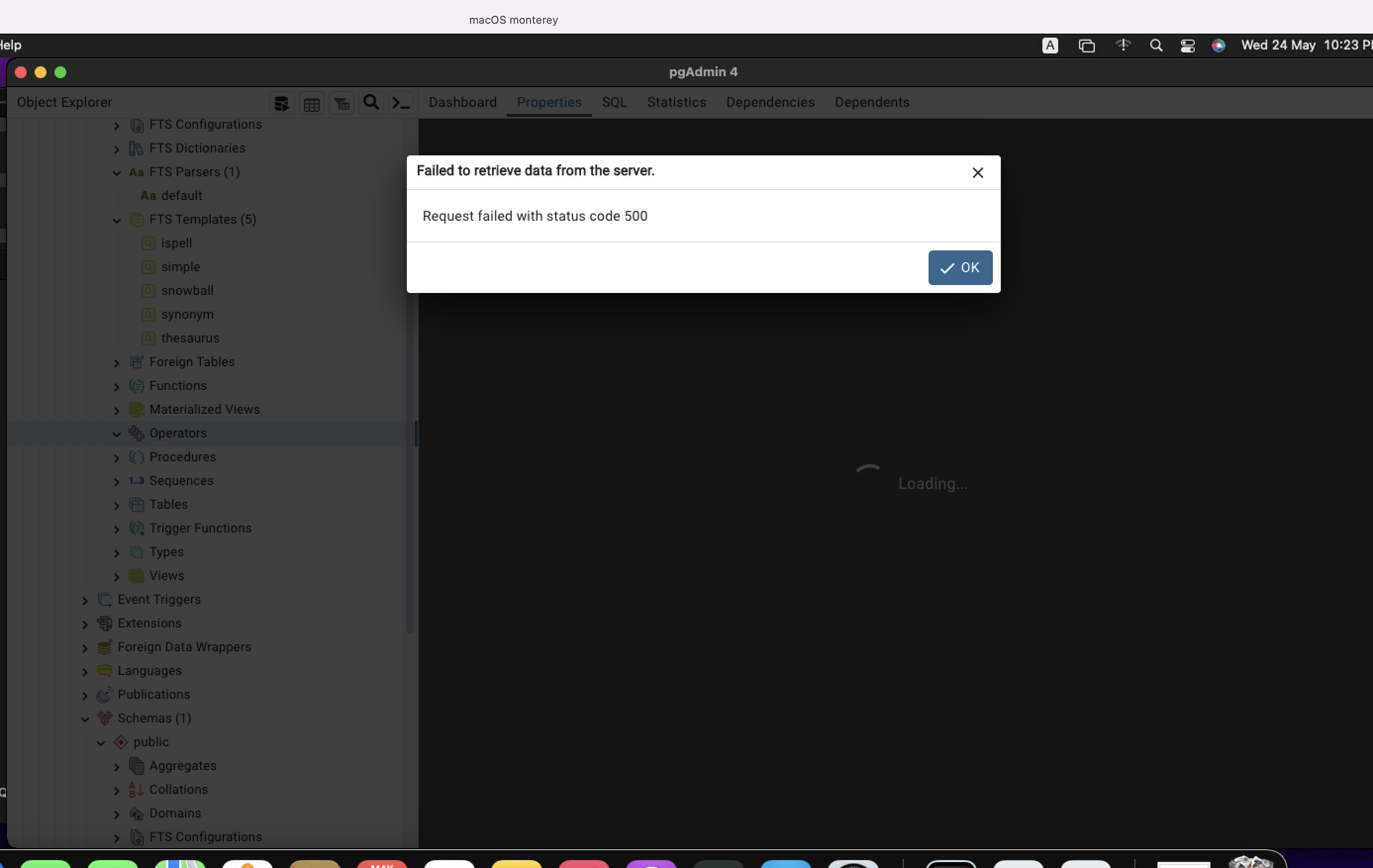 Error message "Invalid literal....." is displayed if the user expands Operators. · Issue #6325 ...