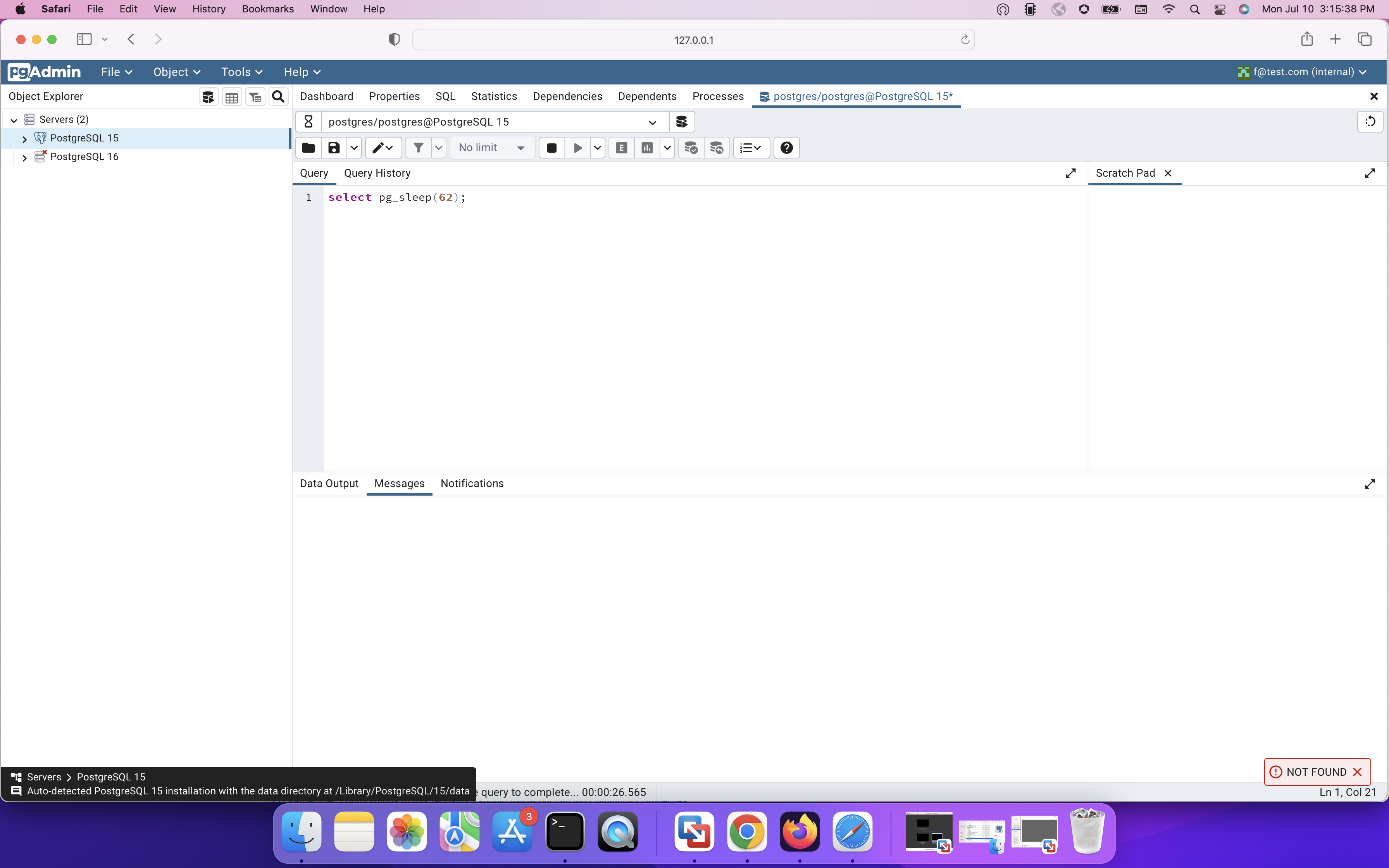 (Wheel package)Not Found error is displayed if the user executes the ...