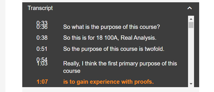 overlapping timecode in interactive transcript · Issue #752 · mitodl/ocw-hugo-themes · GitHub