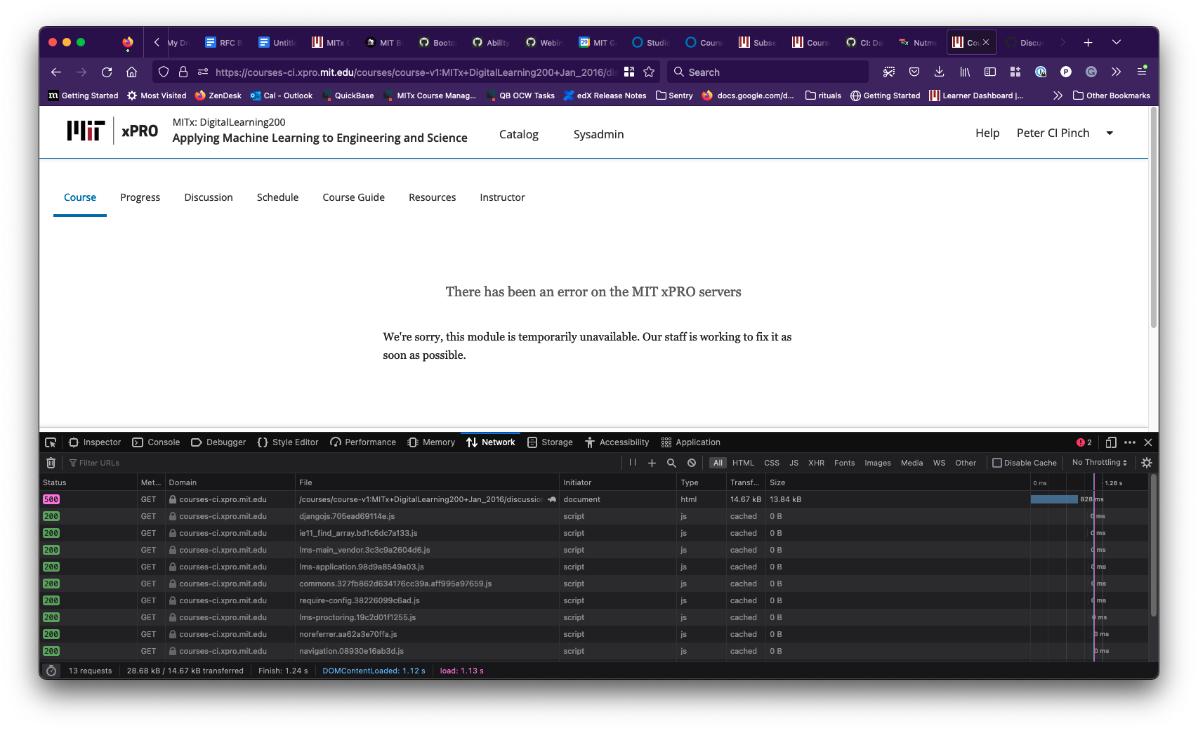 Discussion doesn't load on xPRO CI · Issue #1232 · mitodl/ol-infrastructure · GitHub