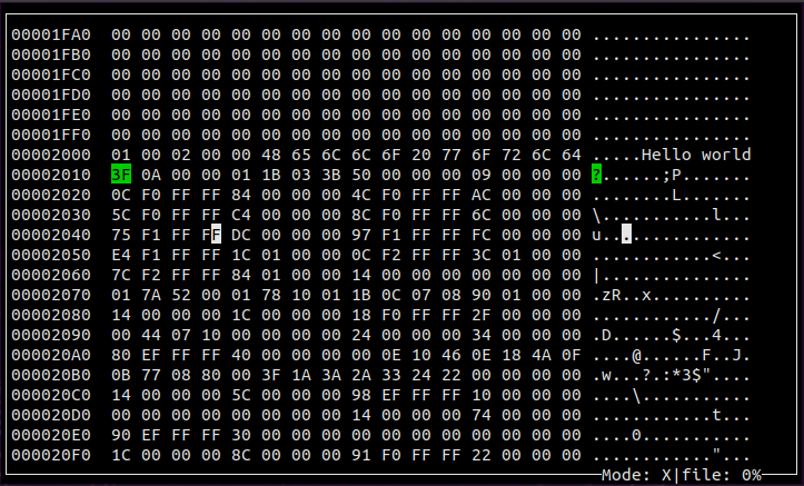 GitHub - Ellain121/HexEditor: CLI Hex Editor