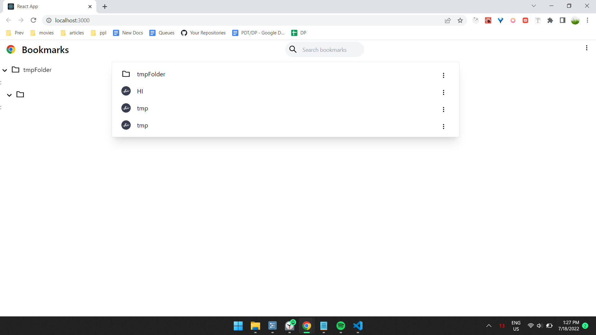GitHub - echen333/bookmarkManager