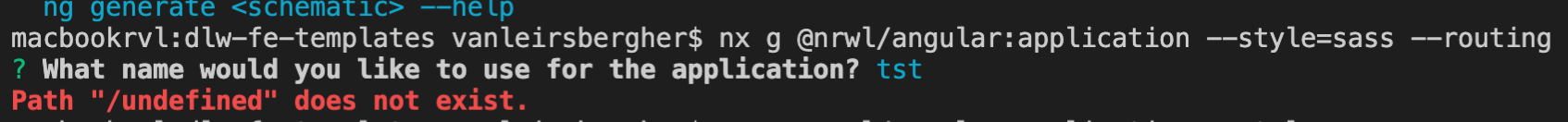 nx g @nrwl/angular:application --routing gives error · Issue #3831 · nrwl/nx · GitHub