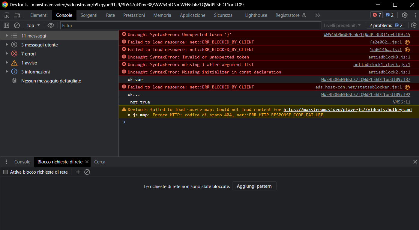 maxstream.video: breakage · Issue #19268 · uBlockOrigin/uAssets · GitHub