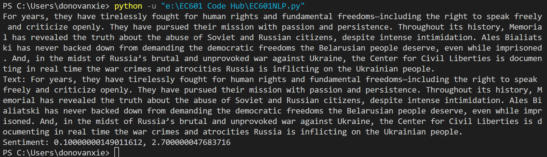 GitHub - donovanxie/EC601-Google-NLP