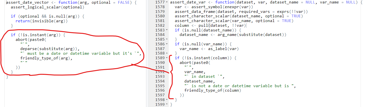 Feature Request: Clean up assertions · Issue #264 · pharmaverse/admiraldev · GitHub