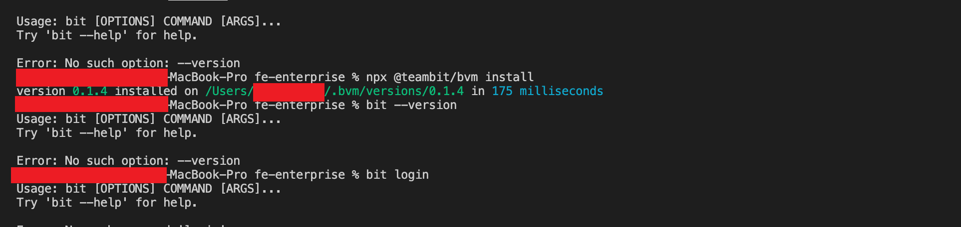 Bit missing dependencies and commands after installing via `npx @teambit/bvm install ` · Issue ...