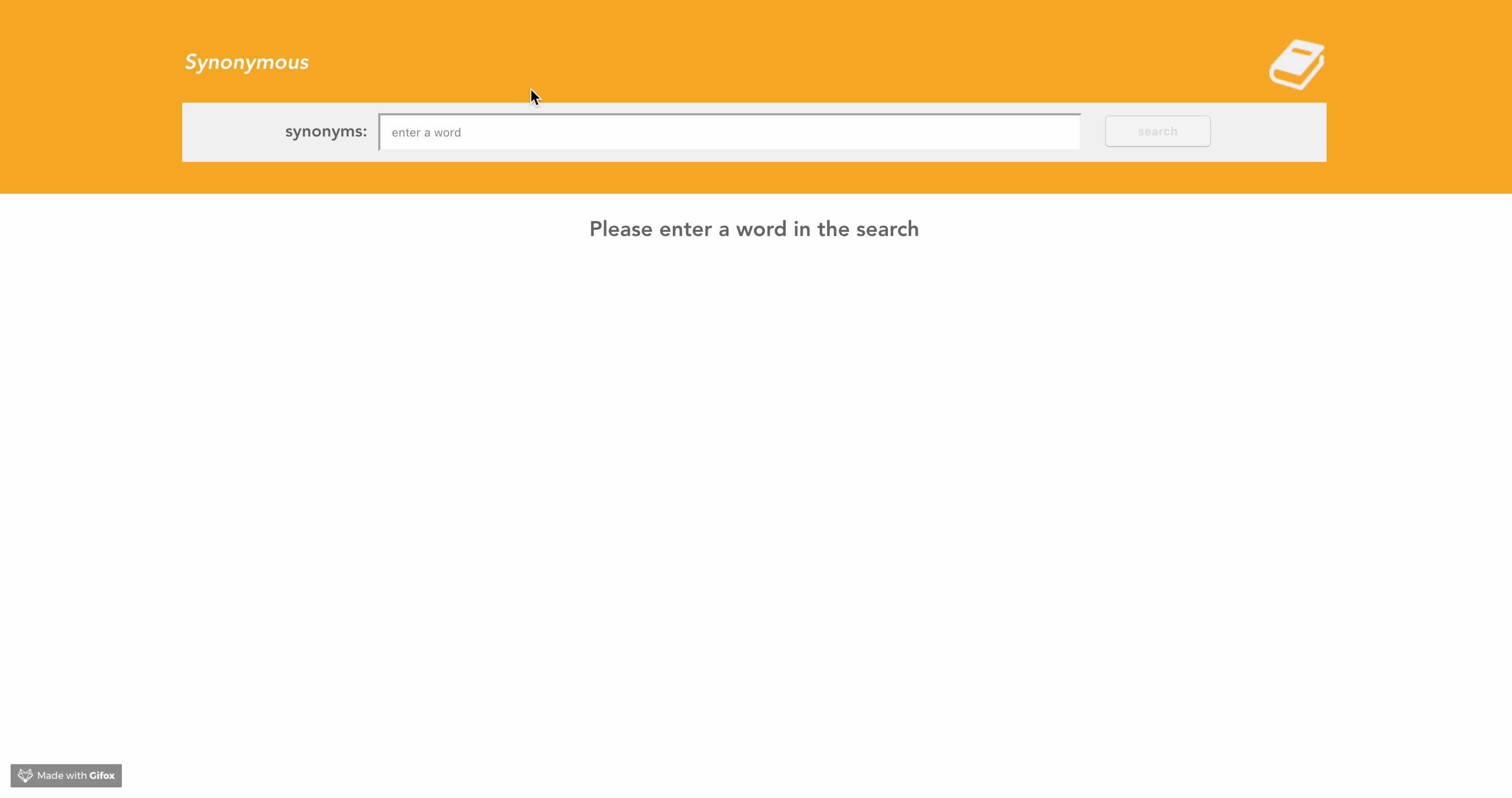 GitHub - kimmichurri/synonymous: A handy thesaurus app written in Vue