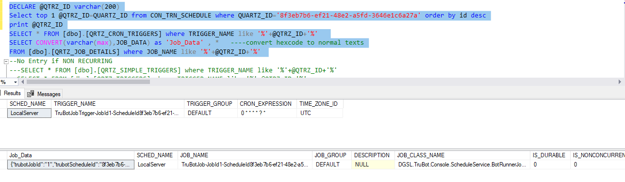 Scheduler Service is not picking up the schdule · quartznet quartznet · Discussion #1172 · GitHub
