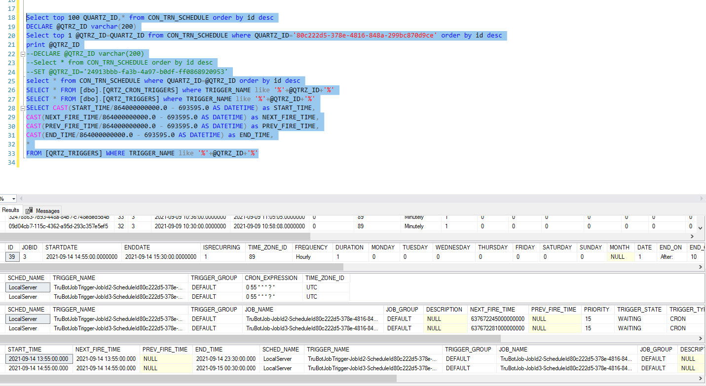 How to update the Quartz Trigger State manually to COMPLETED using SQL scripts · Issue #728 ...