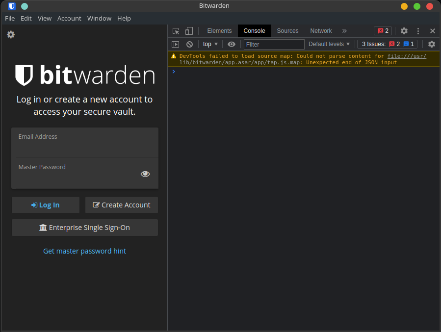 Devtools Is Accessible · Issue 2593 · Bitwardenclients · Github 4189