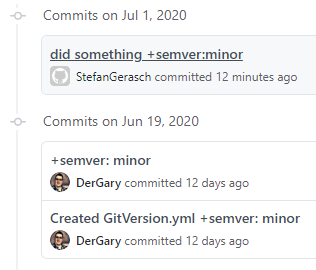 [Bug] Manual incrementing version by commit message is only applied once · Issue #2345 ...