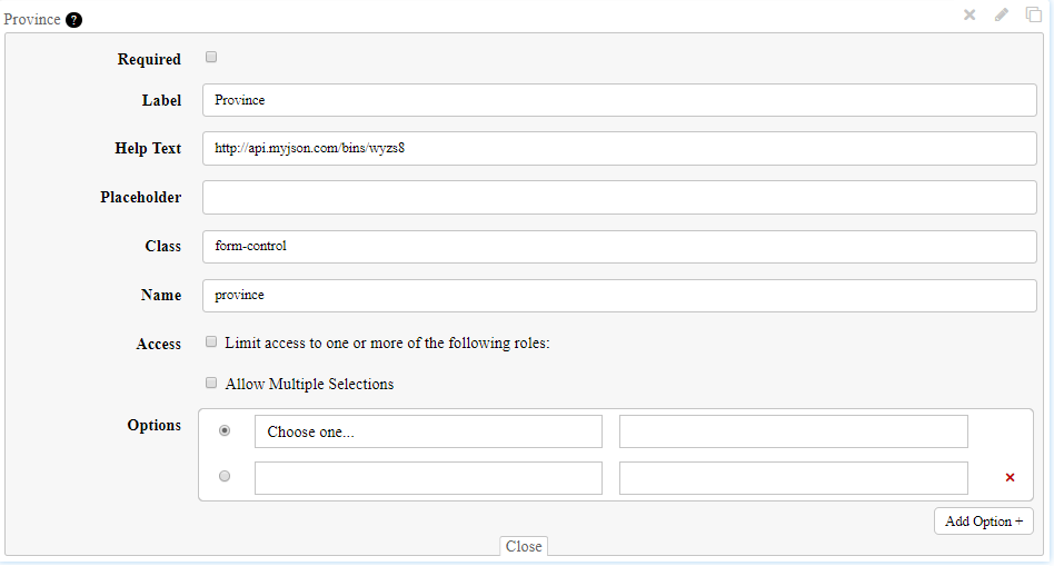 Add more custom field in component editing · Issue #959 · kevinchappell/formBuilder · GitHub