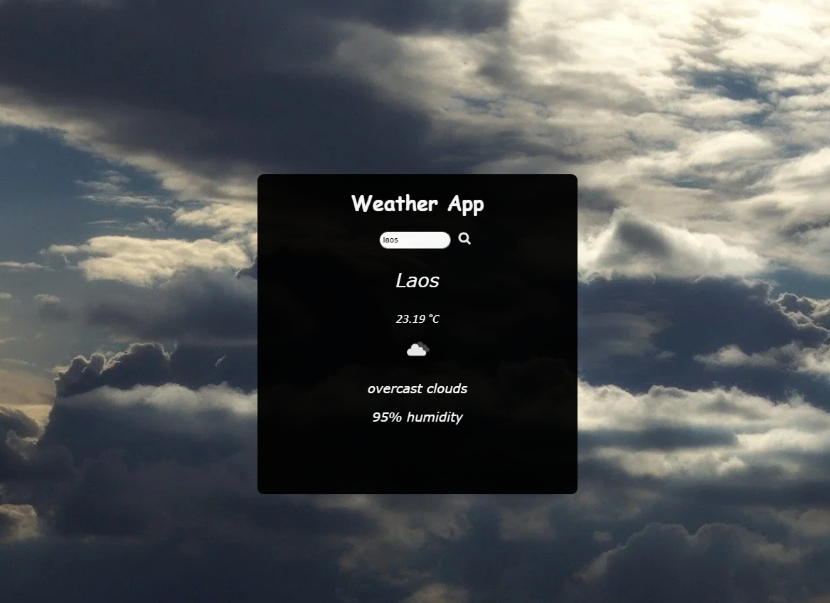 GitHub - wholol/weather-app: Weather app made with HTML,CSS, JavaScript