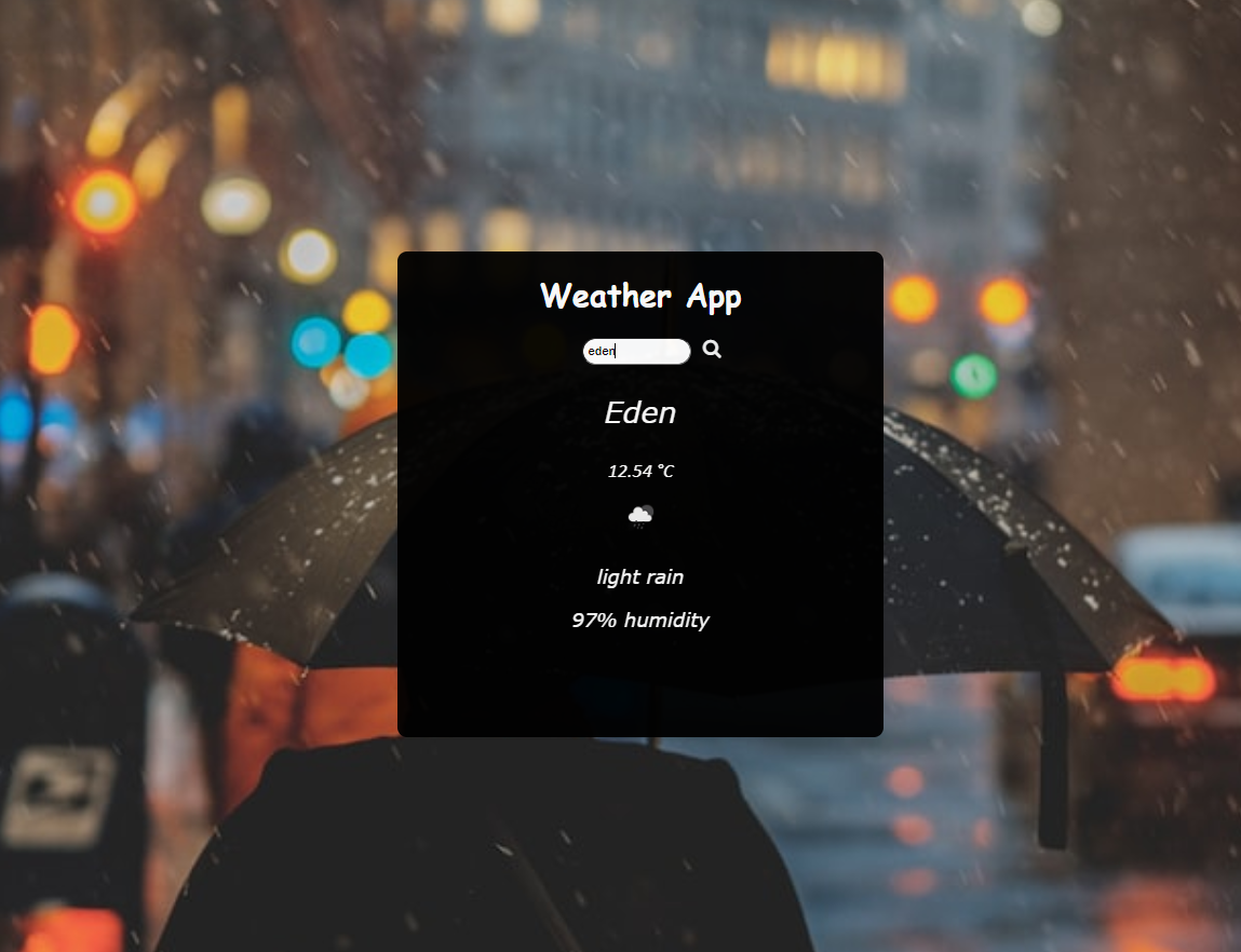GitHub - wholol/weather-app: Weather app made with HTML,CSS, JavaScript