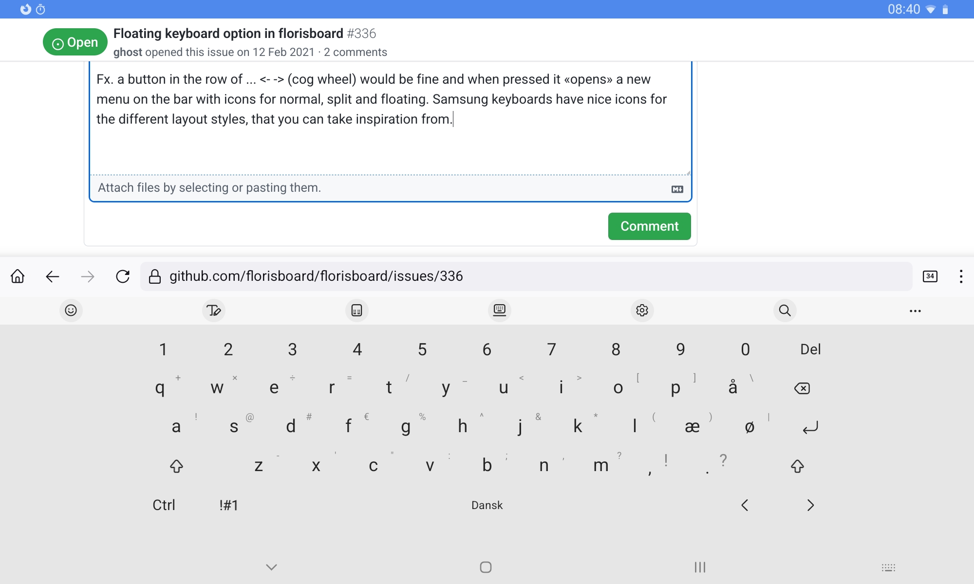 Floating keyboard option in florisboard · Issue #336 · florisboard/florisboard · GitHub