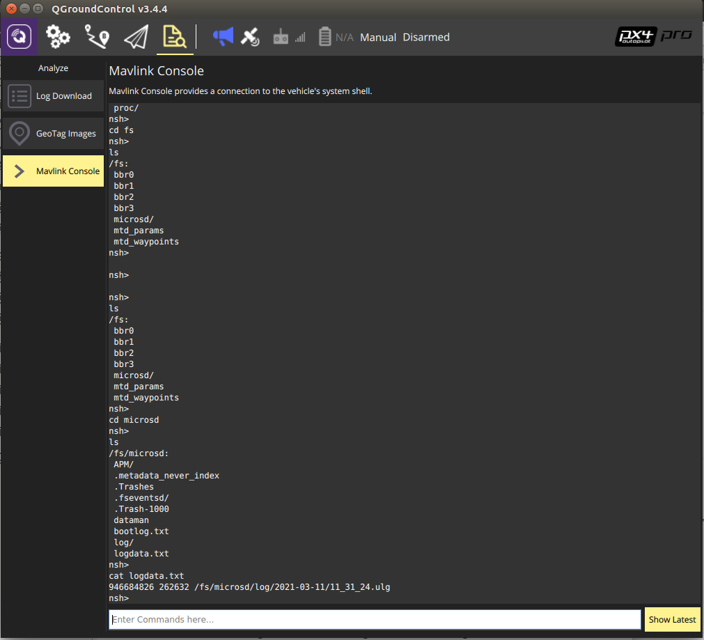 Px4 log unknown date in QGC · Issue #17097 · PX4/PX4-Autopilot · GitHub
