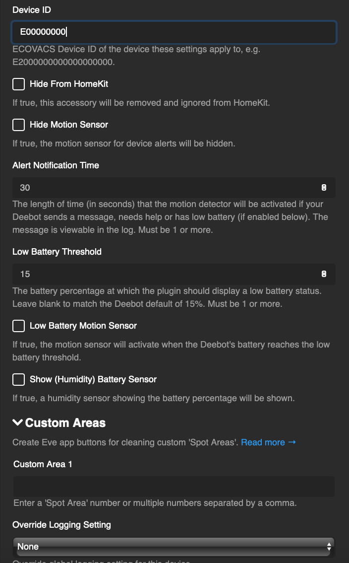 Custom areas · Issue #45 · homebridge-plugins/homebridge-deebot · GitHub