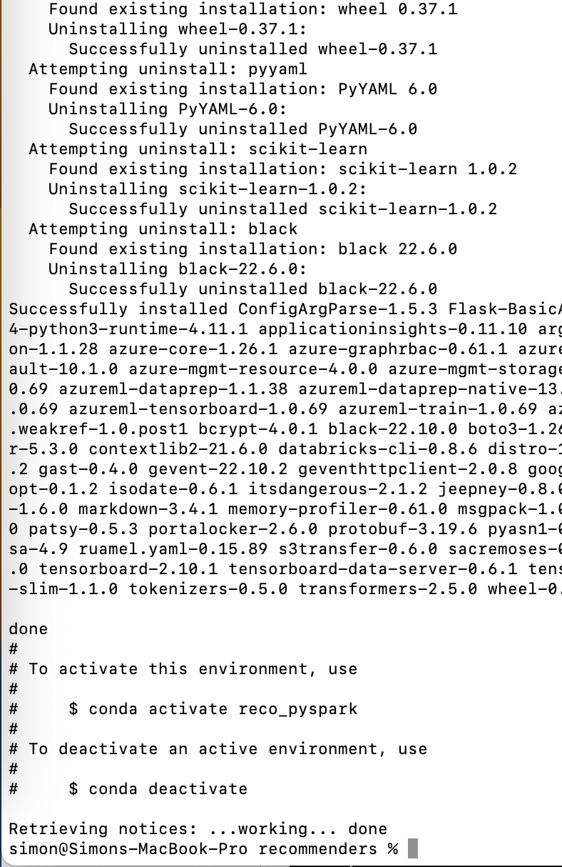 [BUG] Unable to install the repository using the generate_conda_file.py script · Issue #1847 ...