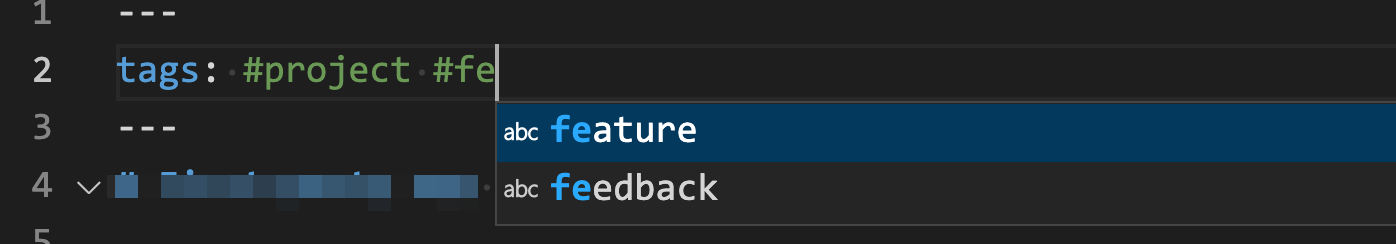 tag expansion doesn't work inside front matter `tags:` · Issue #1184 · foambubble/foam · GitHub