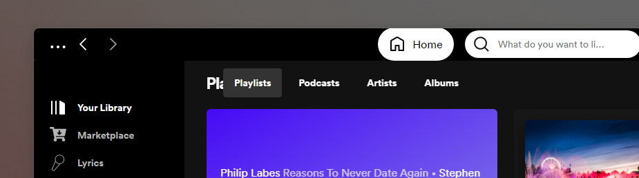 Spotify 1.2.4.912 breaks with experimental features enabled · Issue #2143 · spicetify/cli · GitHub