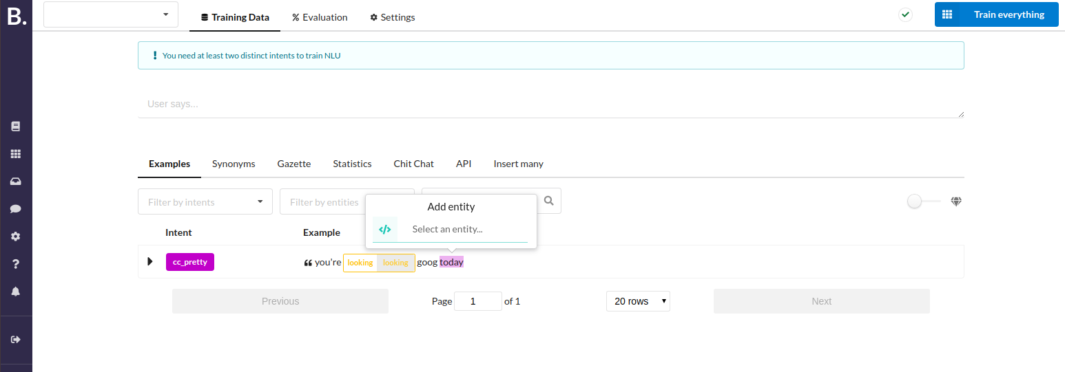 How to add a new entity in the NLU menu · Issue #441 · botfront/botfront · GitHub