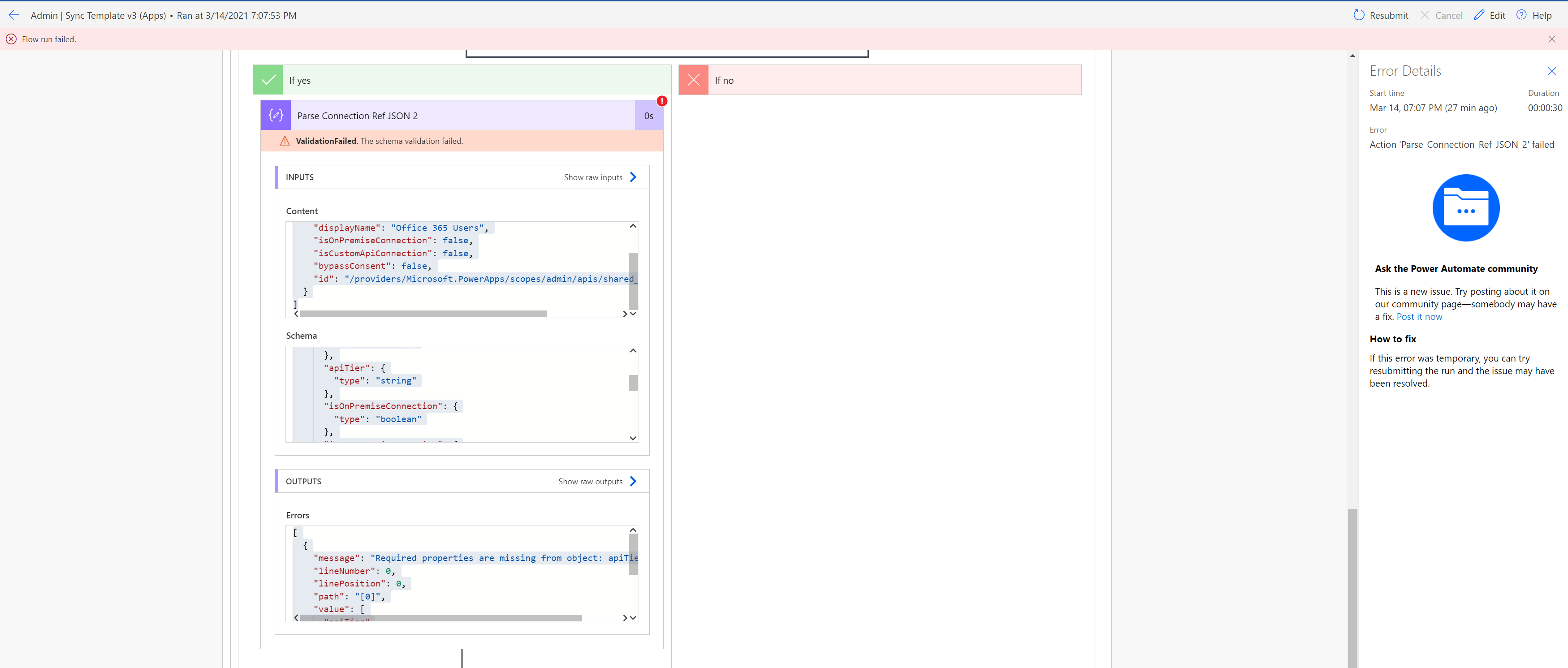 Admin | Sync Template v3 (Apps): Action 'Parse_Connection_Ref_JSON_2' failed · Issue #812 ...