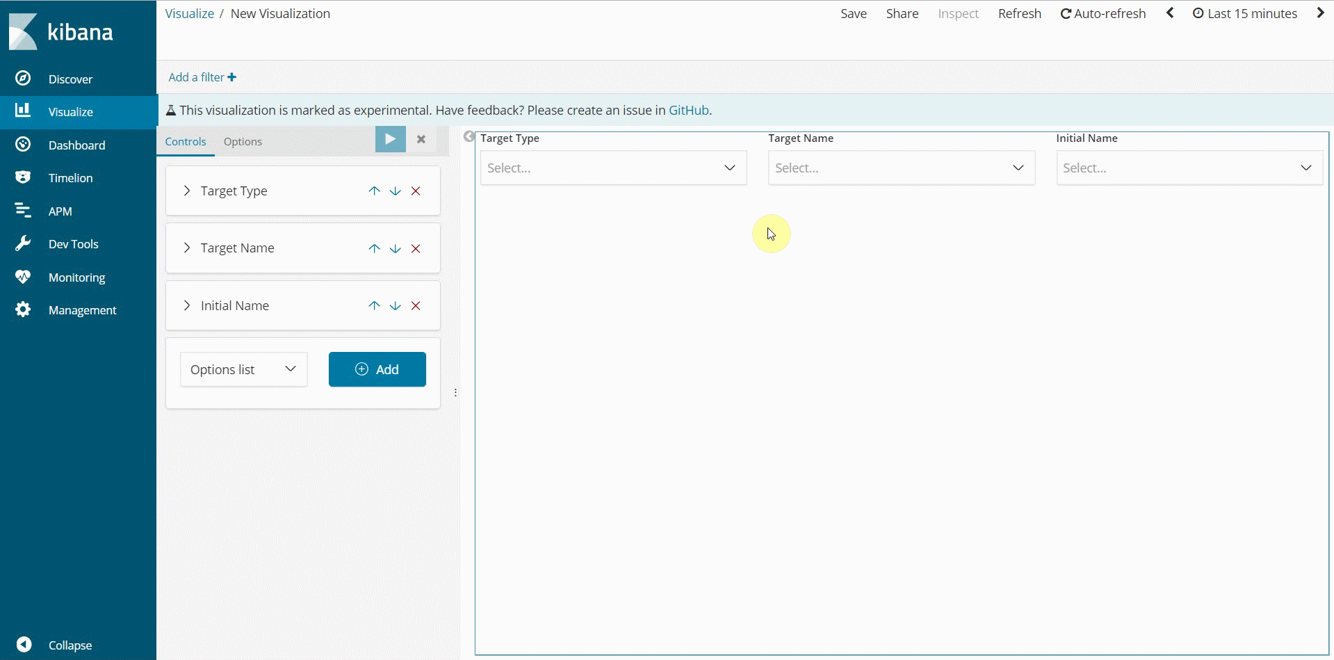 Filtering terms in menus in Controls visualization · Issue #22777 · elastic/kibana · GitHub