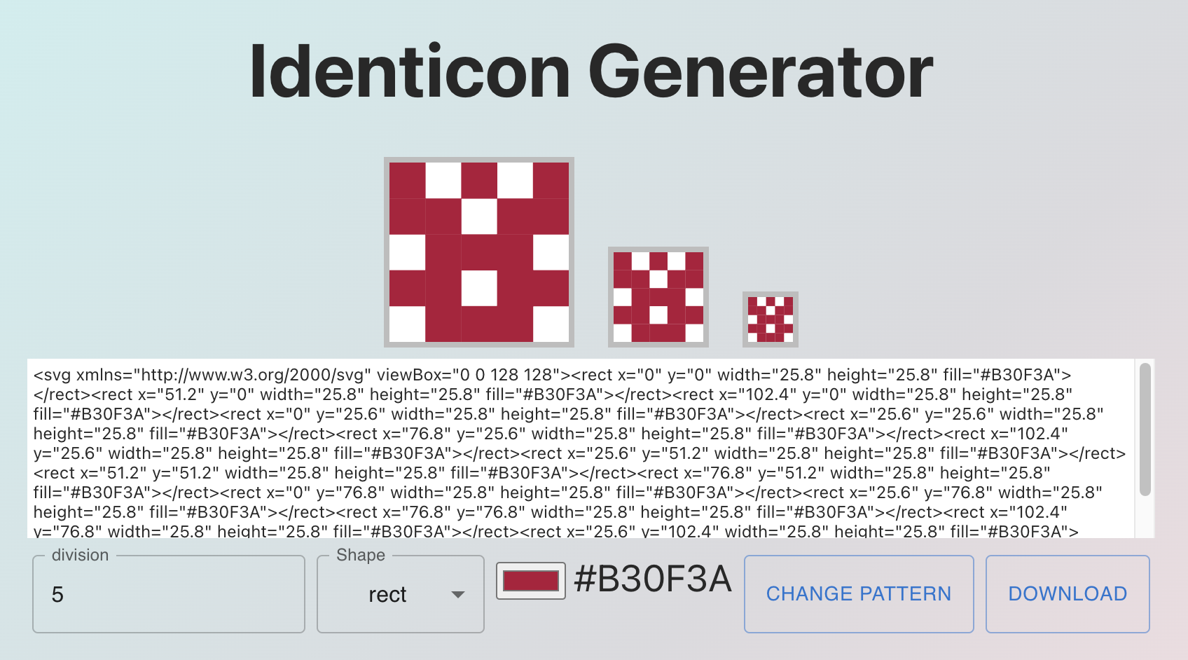 GitHub - yuki-tachi/IdenticonGenerator