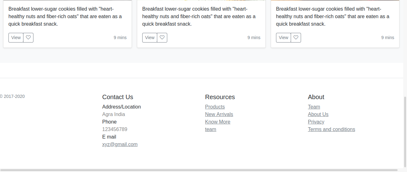 GitHub - ayushi-garg/Bakery-website: Complete front end of a bakery e ...
