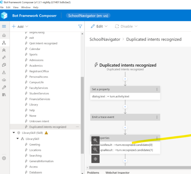 [R13] Feature: Disambiguation · Issue #737 · microsoft/botframework-components · GitHub