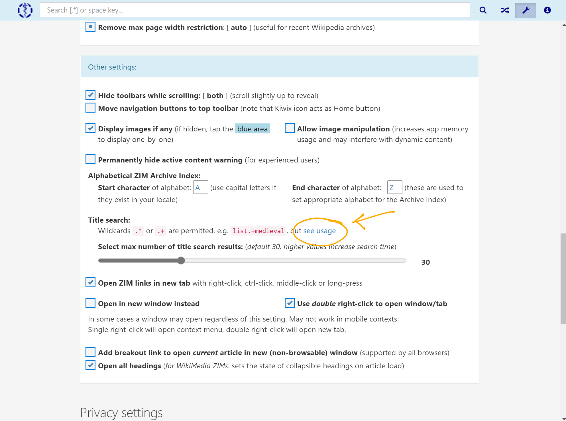 No substring search in titles (vs Android, IOS, and Full Desktop versions) · Issue #195 · kiwix ...