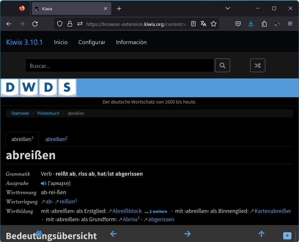 Support new DWDS ZIM · Issue #1138 · kiwix/kiwix-js · GitHub