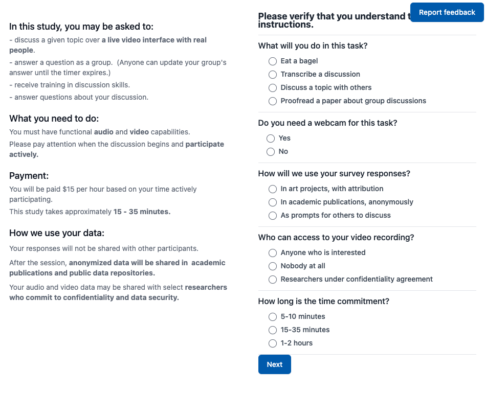 Make feedback button float · Issue #241 · Watts-Lab/deliberation-empirica · GitHub
