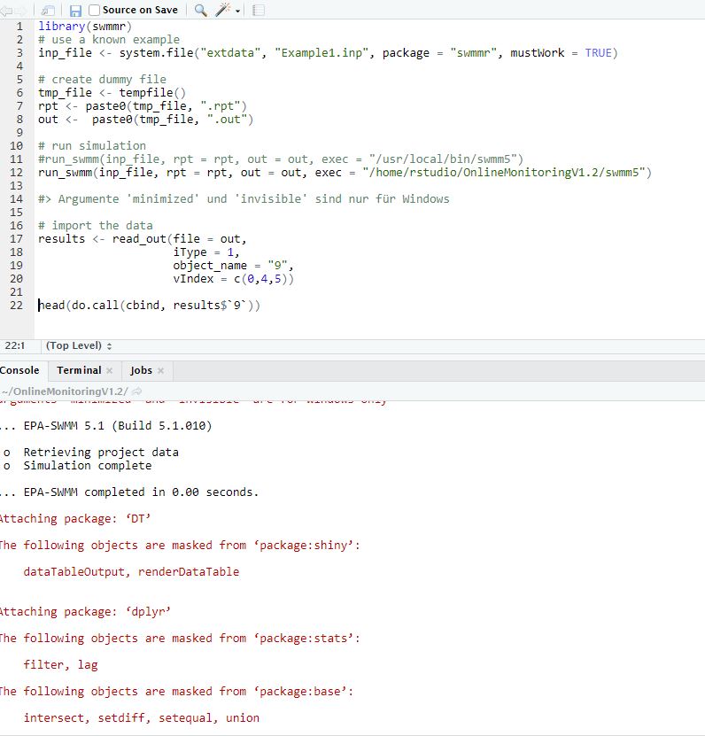 Run swmmr on AWS cloud (linux based) · Issue #47 · dleutnant/swmmr · GitHub