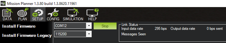 Cannot open a serial COM port for external GPS (Failed to open (COM12): No such file or ...