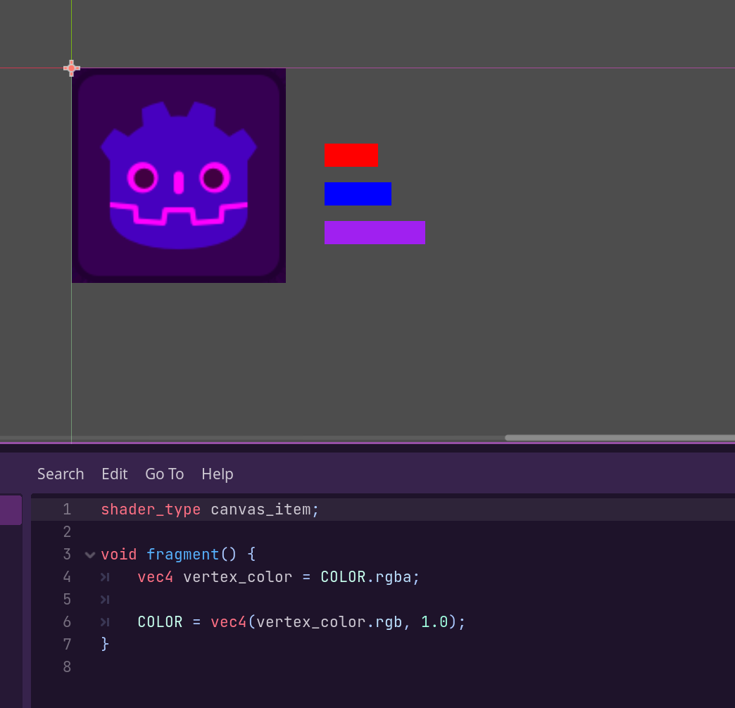 Canvas shader for TileSet doesn't get vertex color in COLOR · Issue #69766 · godotengine/godot ...
