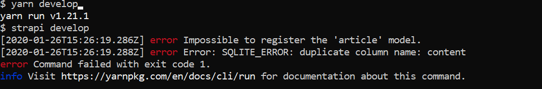 Can't save content model and start Strapi server after adding "Published_at" field · Issue #4984 ...